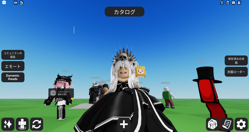 Robloxアバターエディタを使ってカスタマイズしてみよう！スキンやモーションの入手方法も紹介