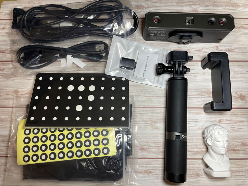 Revopoint MINI 先行レビュー：コンパクトなのに高性能な3Dスキャナー