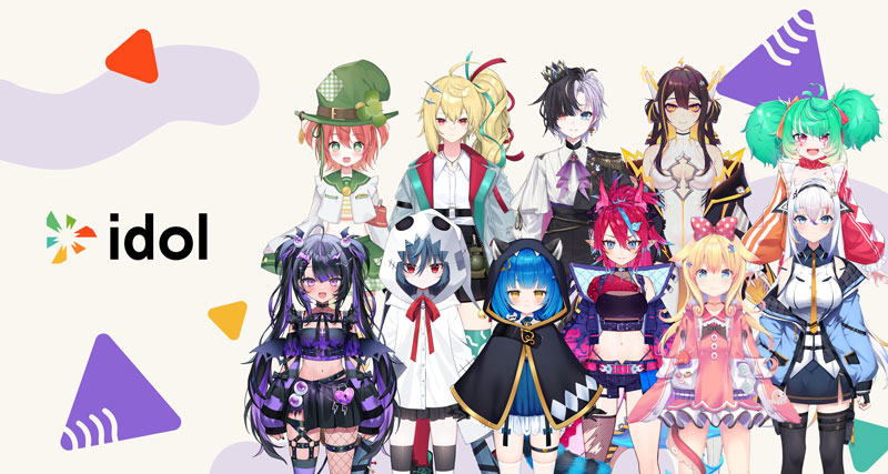 カリフォルニアで行われるVTuberイベント『OffKai Expo』にて、「V4Mirai」と「idol」が共同ライブを開催！