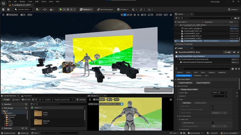 ソニー、「Virtual Production Tool Set」最新バージョンを2024年冬に提供開始