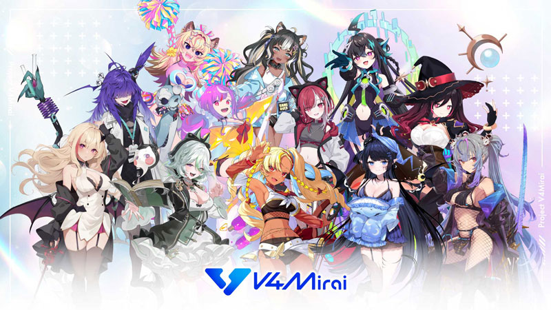 Brave groupの英語圏VTuberプロジェクト「V4Mirai」、☆Taku Takahashiが手がけるオリジナルソング第3弾『New Sekai』を世界同時リリース！