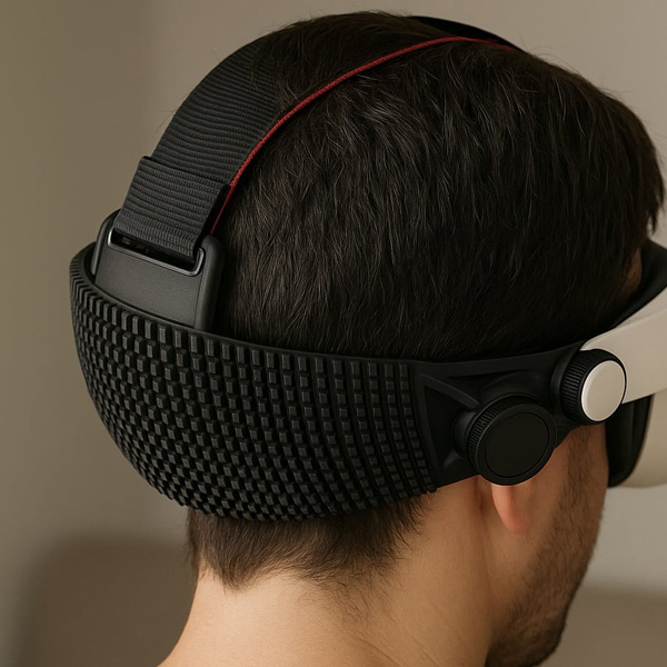 ROOX、VR睡眠にも最適なヘッドストラップ「HMDシリコンメッシュ・ストラップ for Quest 3/3S」を発売！