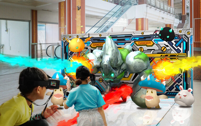 親子で楽しめる体験型ARゲーム「HADO SHOOT!」ららぽーと全国で体験可能に。第1弾はららぽーと海老名で開催